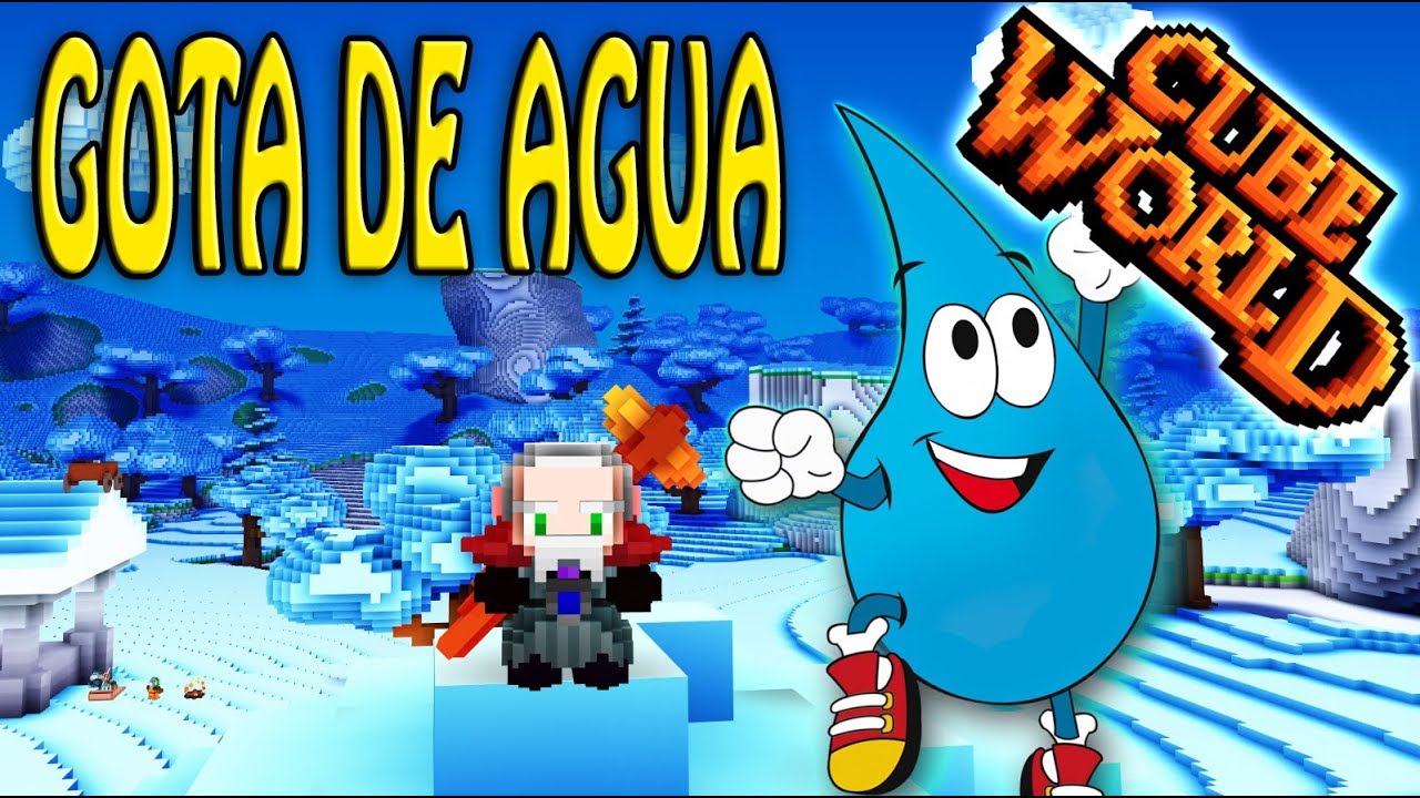 NEW CUBE WORLD: ARTEFACTO GOTA DE AGUA-QUE HACE??? - YouTube
