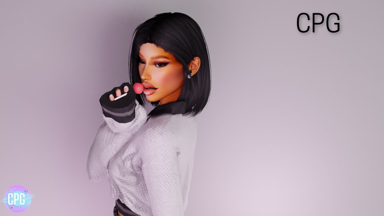 🤍 Sims 4 Cas Eve Camacho | CC Folder & SIM DOWNLOAD - YouTube