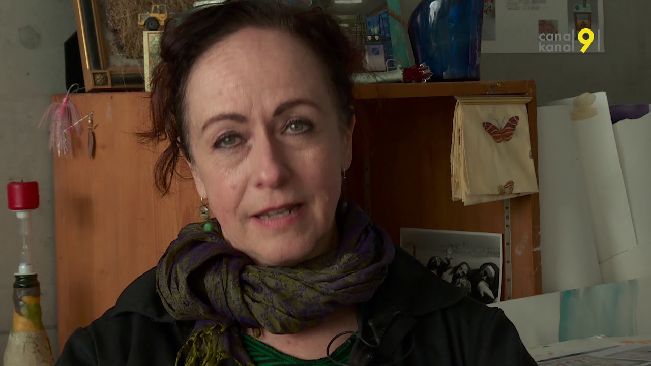 Maria Ceppi, artiste plasticienne lumineuse - YouTube