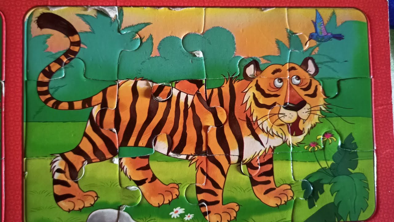 Mainan Puzzle Harimau | Seru - YouTube