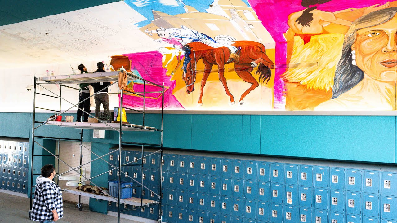 Our Culture, Our History, Our Future through Community Art - YouTube