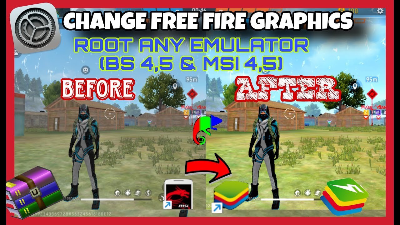 How to Get HD Colours in Free Fire Improve Graphics on low end Devices ...