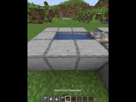 How to Make Auto Cobblestone Generator in Minecraft #shorts - YouTube