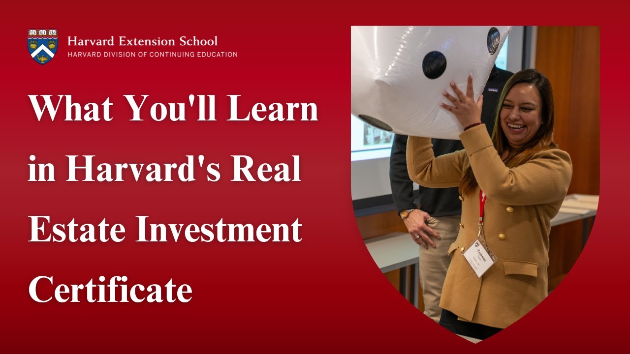 Harvard Extension School Certificate