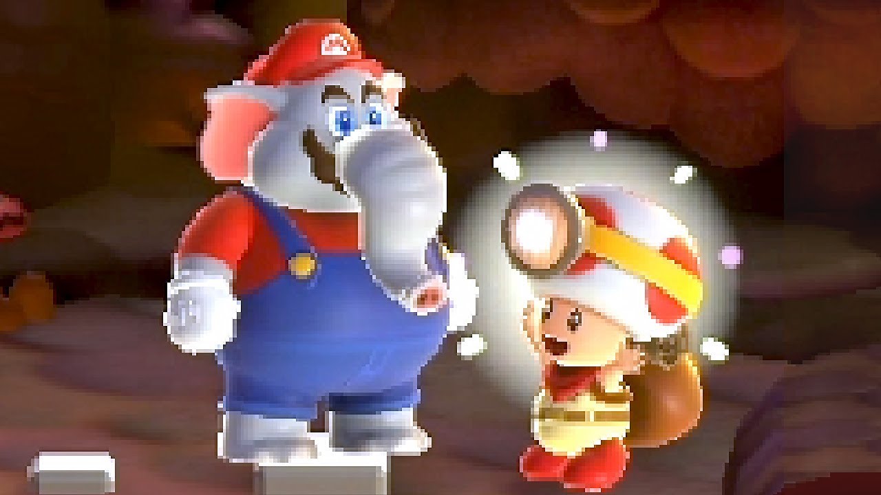 Super Mario Bros. Wonder - All 5 Captain Toad Locations - YouTube