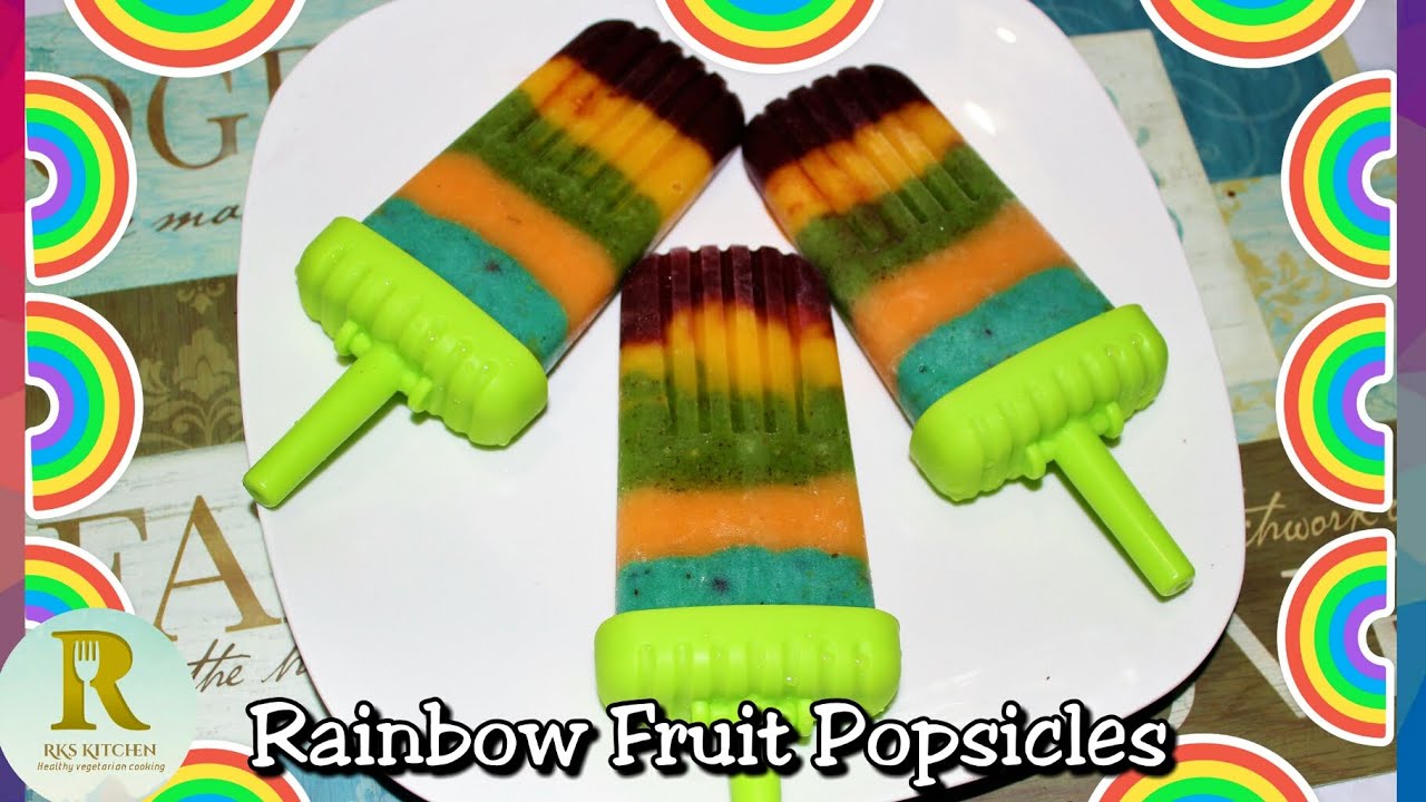 Cocomelon Rainbow Popsicle Recipe | Deporecipe.co