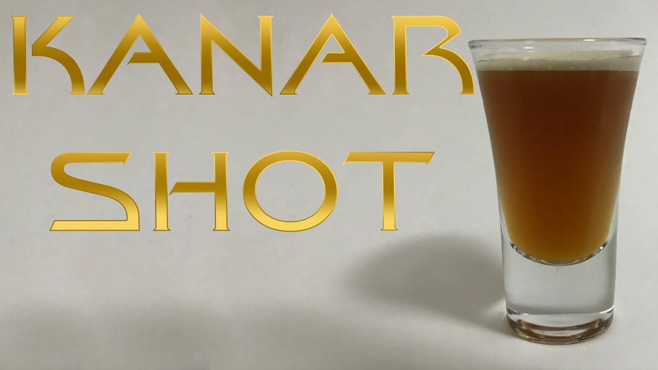 Kanar Shot: Cocktail Tutorial - YouTube