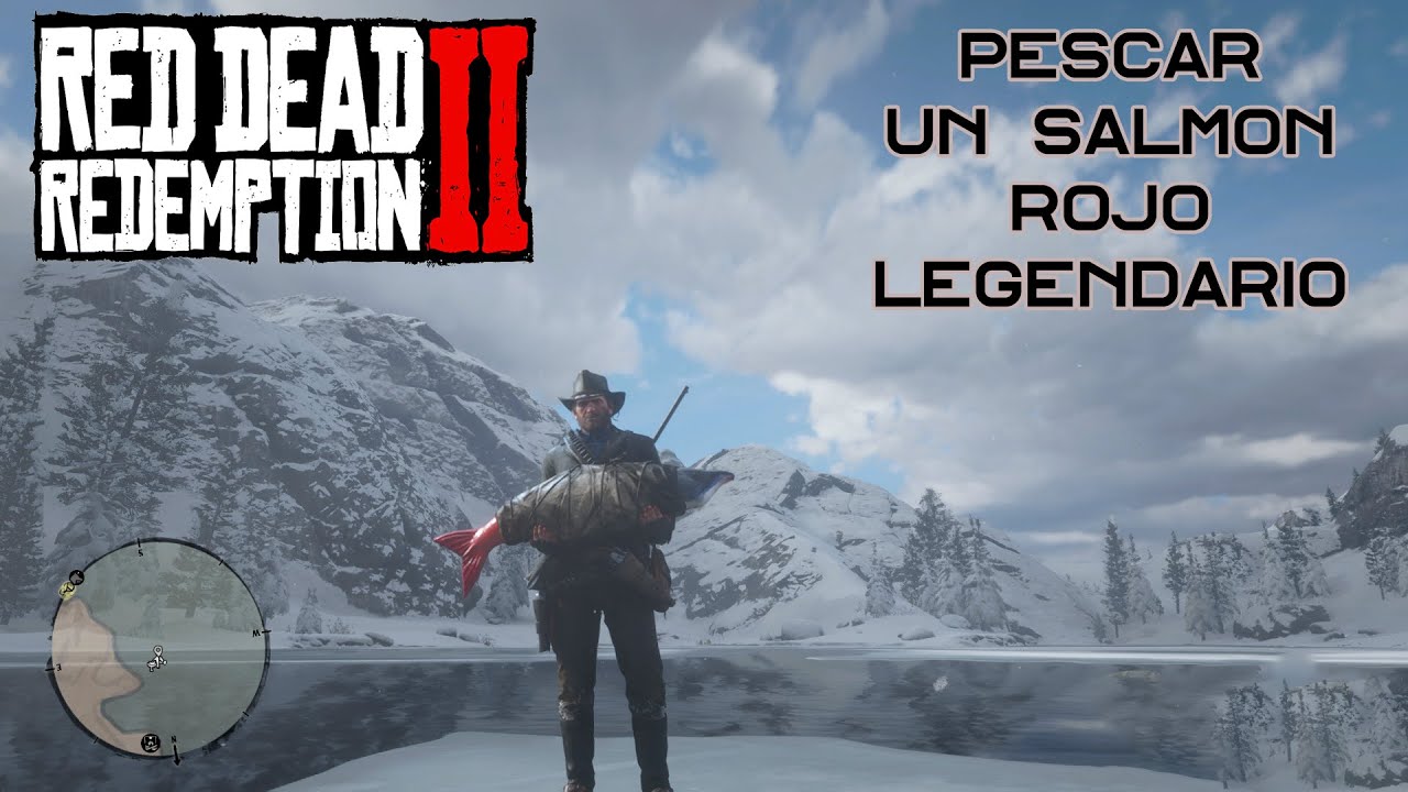 Como pescar al Salmón Rojo Legendario en Red Dead Redemption 2 - YouTube