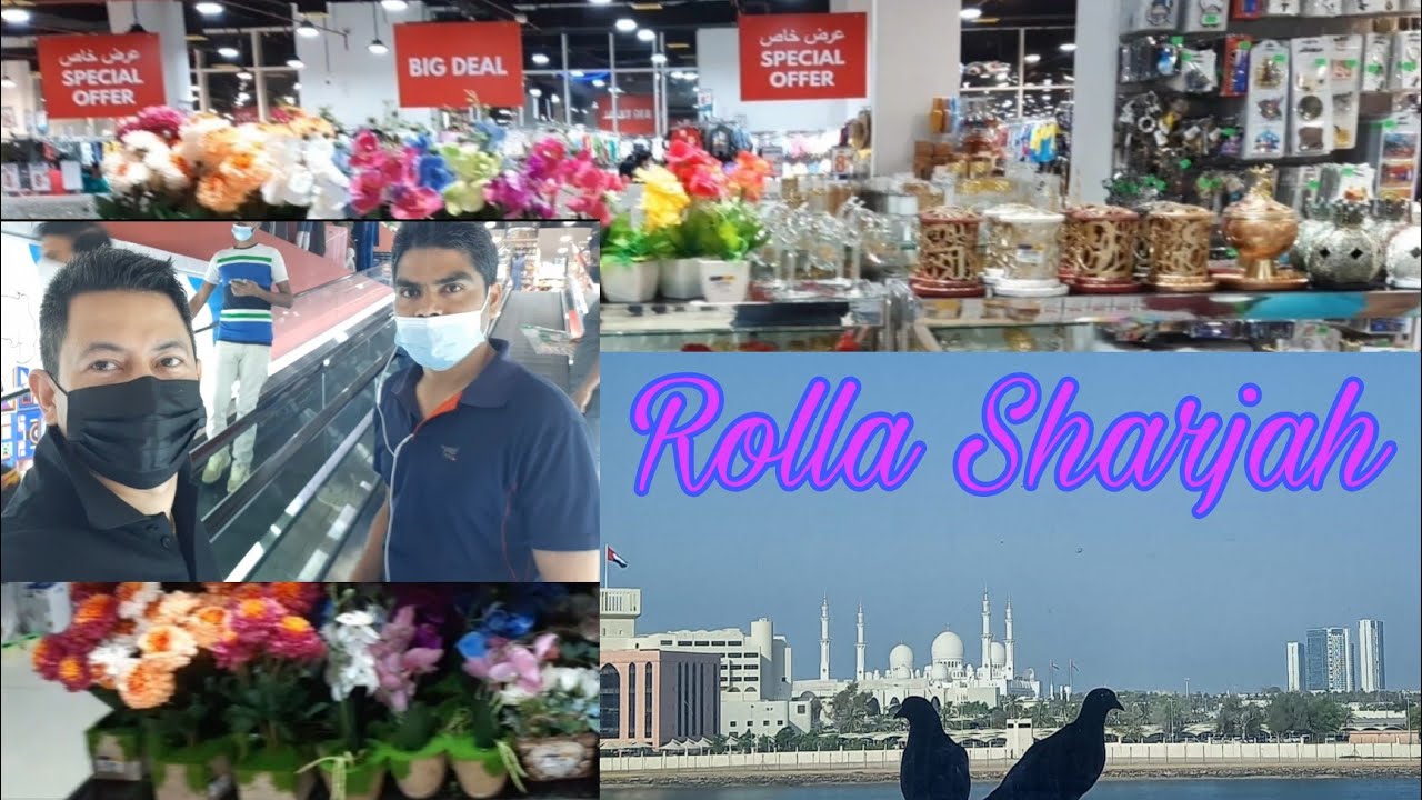 Rolla Sharjah (UAE) Grand Mall Rolla Mall Vlog #rolla #sharjahuae # ...