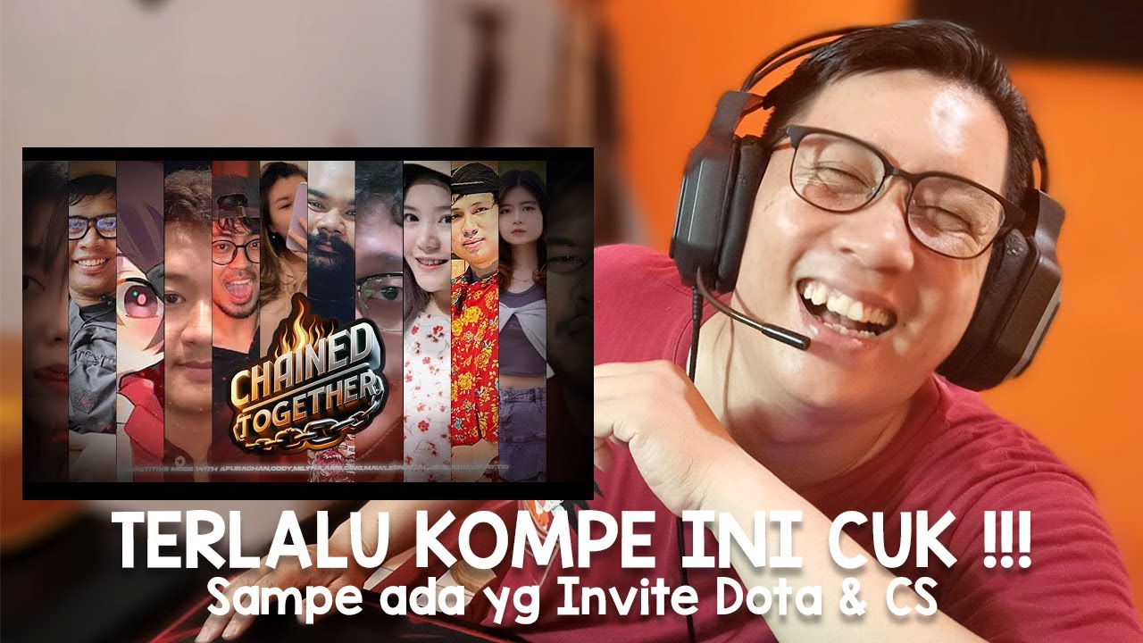 Reaction Cucok - Garit Dewana - Chained Together mode competitive - YouTube