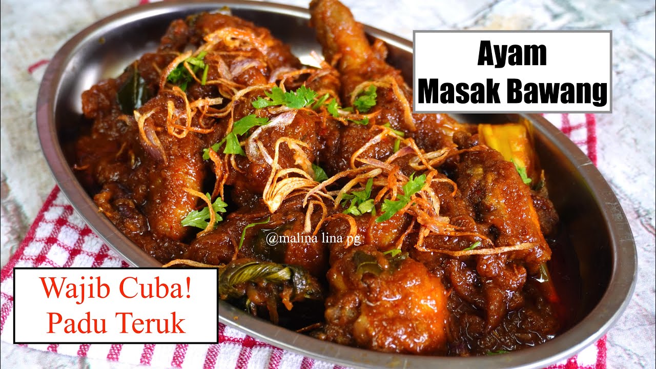 cara buat ayam masak bawang sedap & mudah setanding restoran mamak by ...