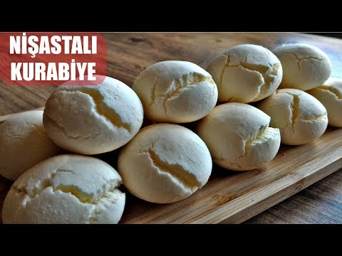 AĞIZDA DAĞILAN NİŞASTALI KURABİYE | ÇATLAK KURABİYE | NİŞASTALI KURABİYE | KURABİYE TARİFLERİ