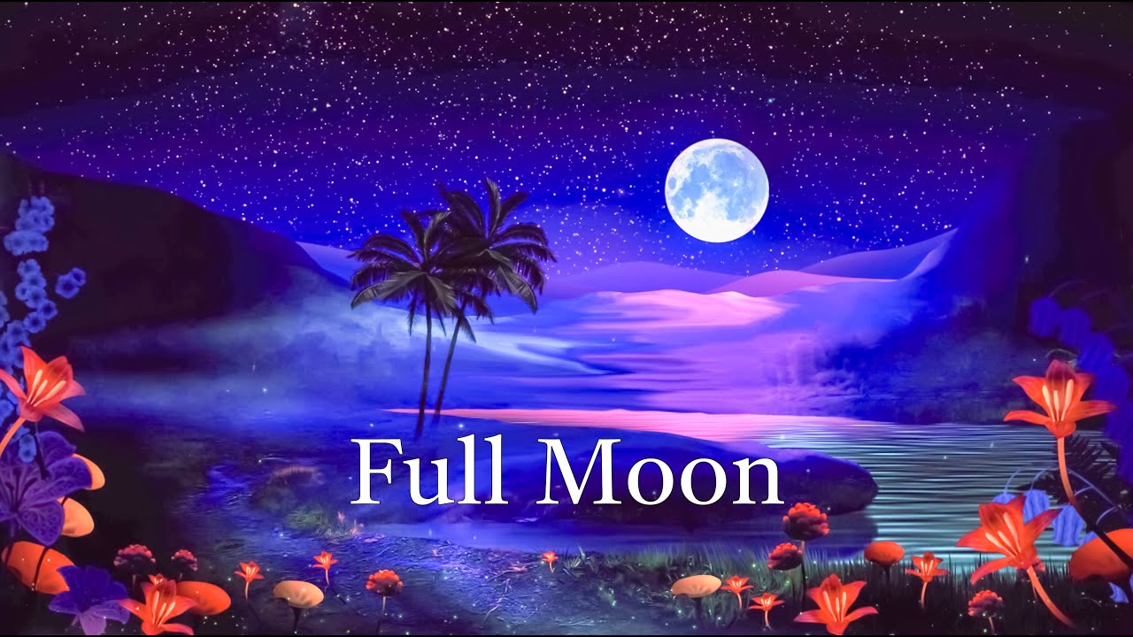 Full Moon || Relaxing Sleep Music || Flute Meditation Music || Relaxing ...
