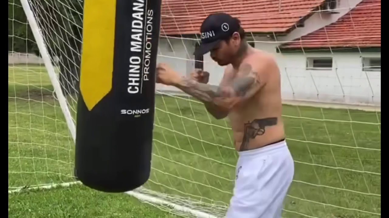 Chino Maidana stays in amazing shape | Esnews boxing - YouTube