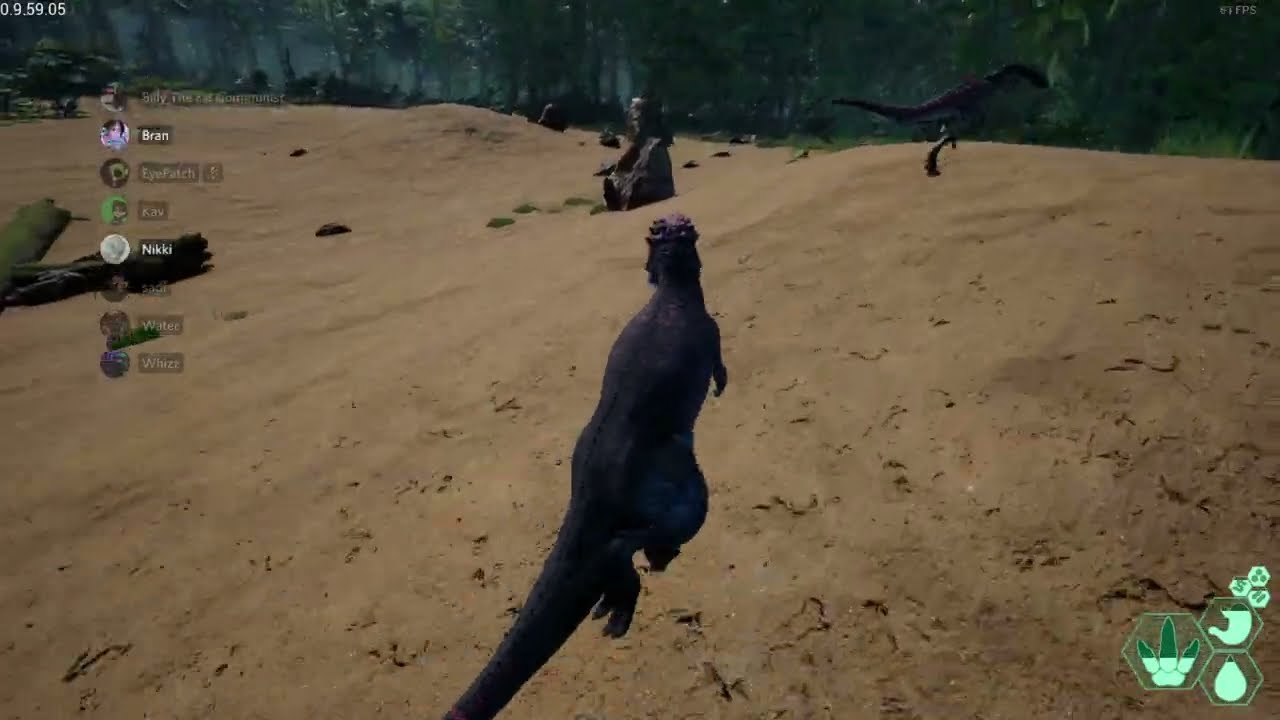 Pachys defends The Nesting Grounds- The Isle Evrima stress test - YouTube