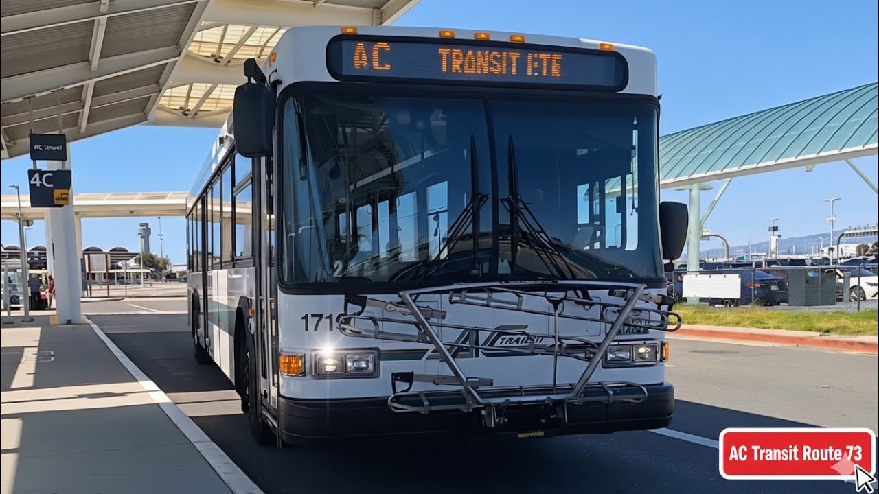 OAK Airport | AC Transit 2024 Gillig Low Floor 40' #1719 on Route 73 ...