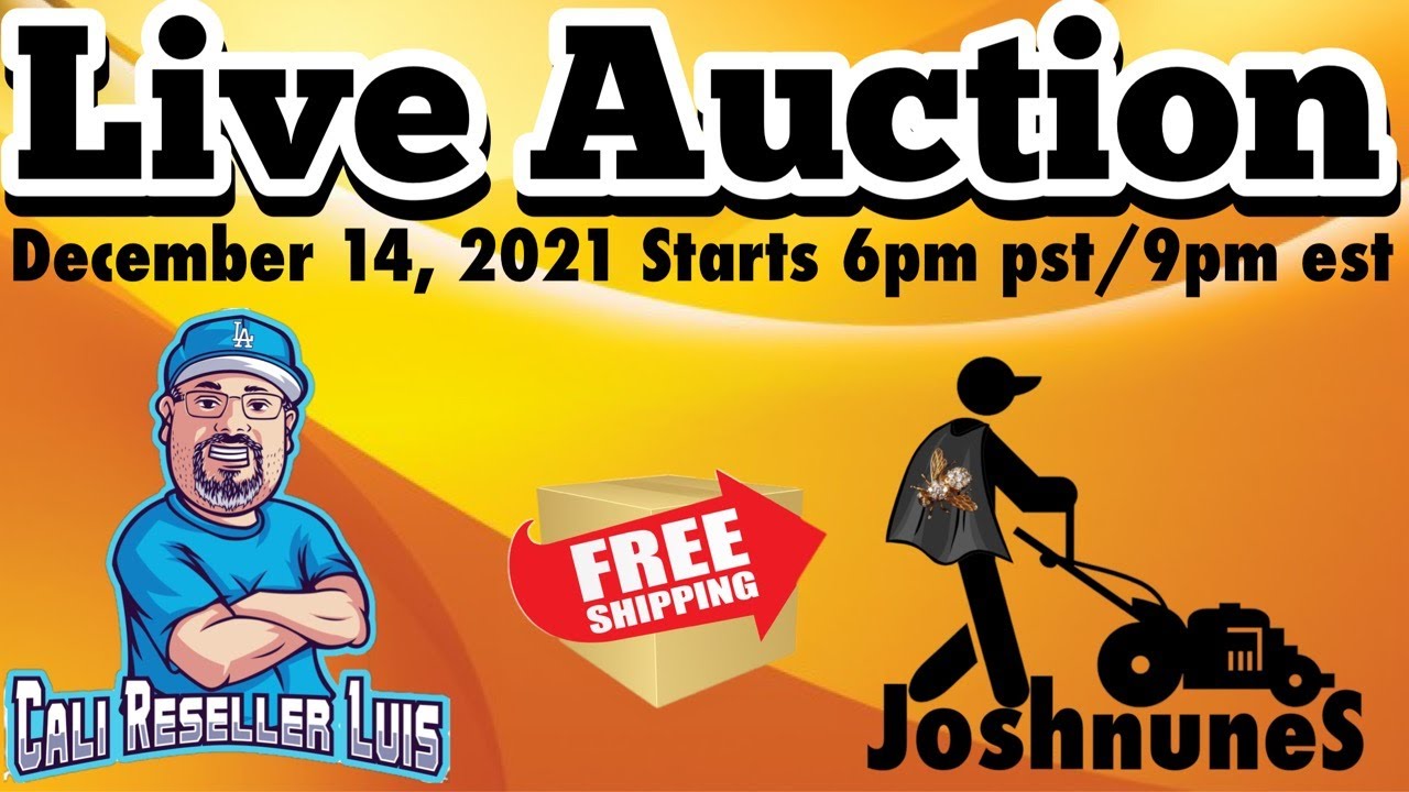 Live Auction With Josh Nunes - YouTube