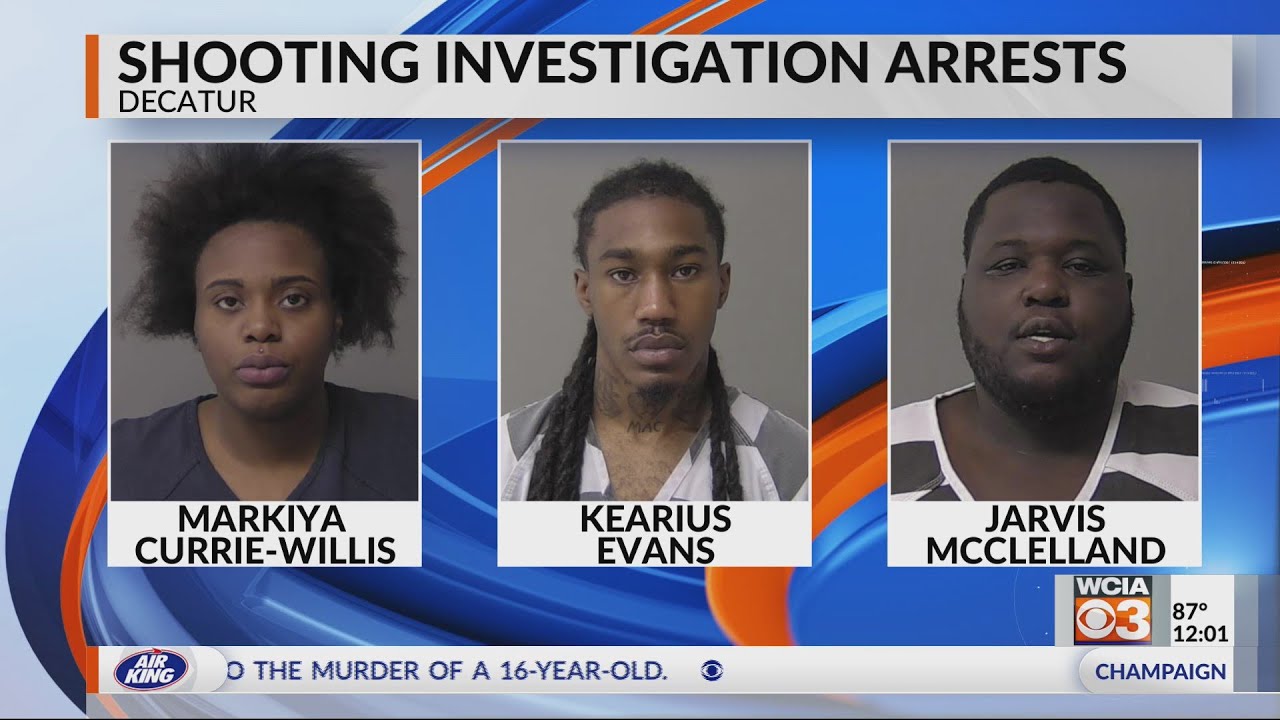 3 arrested for murder in Decatur, police still investigating - YouTube