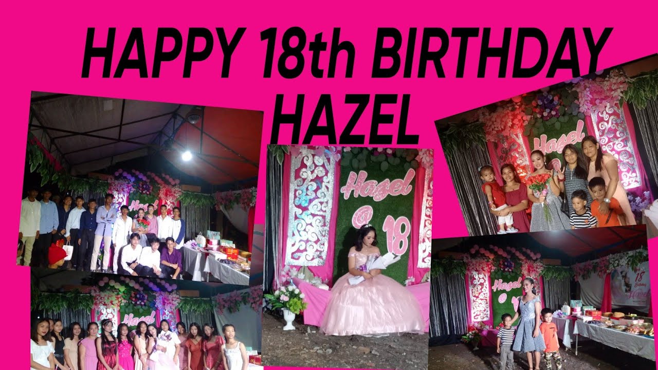 Happy 18th Birthday Hazel simpleng handa an lang/// Mimies_kitchen ...
