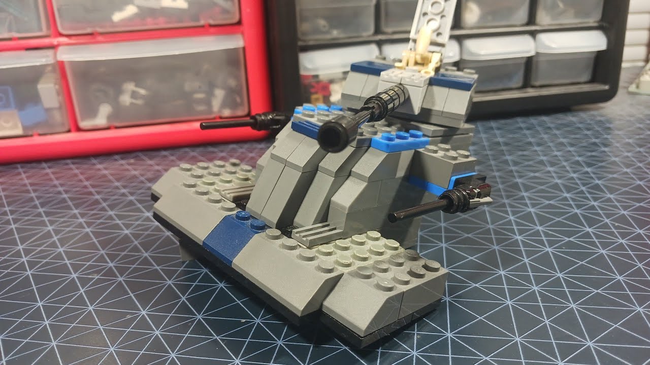 Custom Lego AAT Build Tutorial! | A Lego Star Wars Moc - YouTube