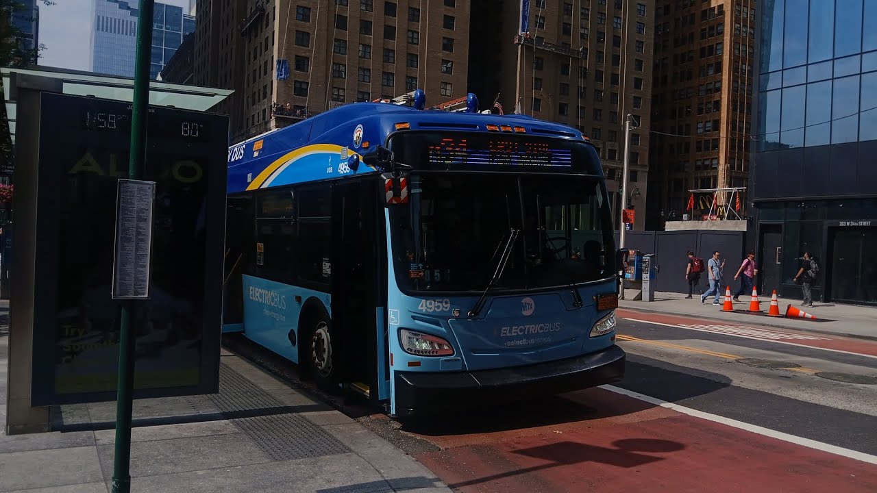 MTA BUS: 2019 New Flyer Xcelsior XE60 [4959] M34- SBS @ West 34th ...