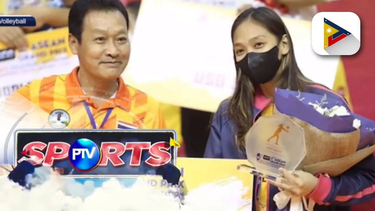 Volleyball: Kyla Atienza, best libero sa 2022 ASEAN Grand Prix - YouTube