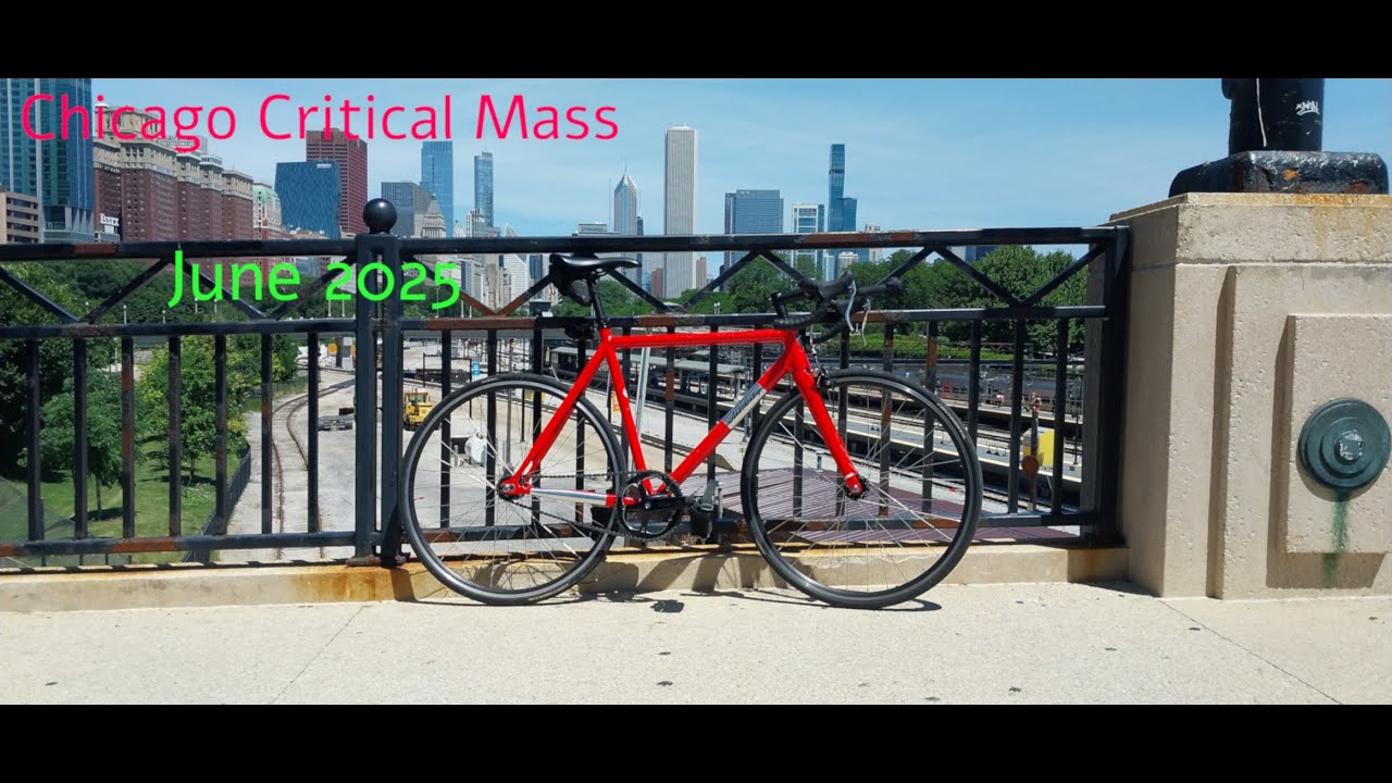 Chicago Critical Mass June 2025 - YouTube