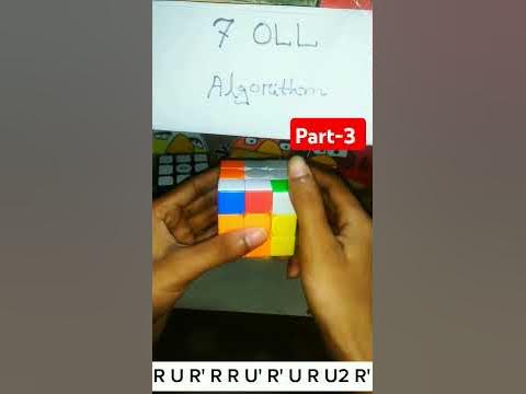 OLL Algorithm part 3. #RubiksCube #CfopMethod #puzzle - YouTube