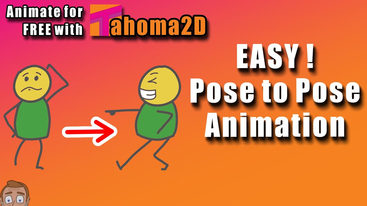 Pose to Pose Animation is super easy in Tahoma2D - YouTube