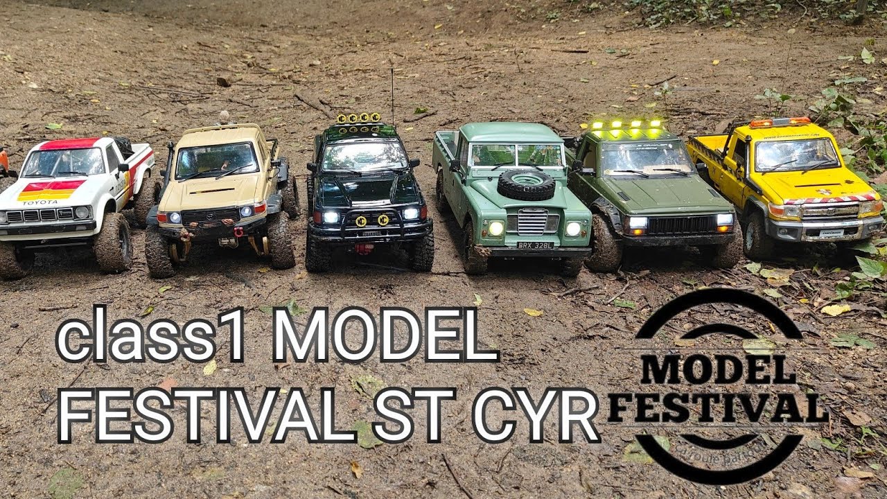 class 1 . SCALE crawler au model FESTIVAL St Cyr 2024 - YouTube