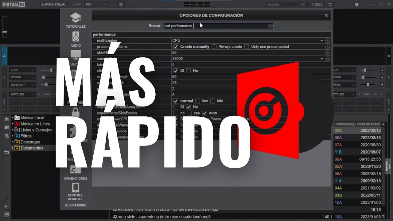 Como Configurar VIRTUAL DJ 2023 ¡Modo Profesional! - YouTube