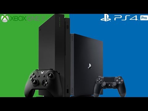 XBOX one X vs. Ps4 Pro - Der Vergleich!