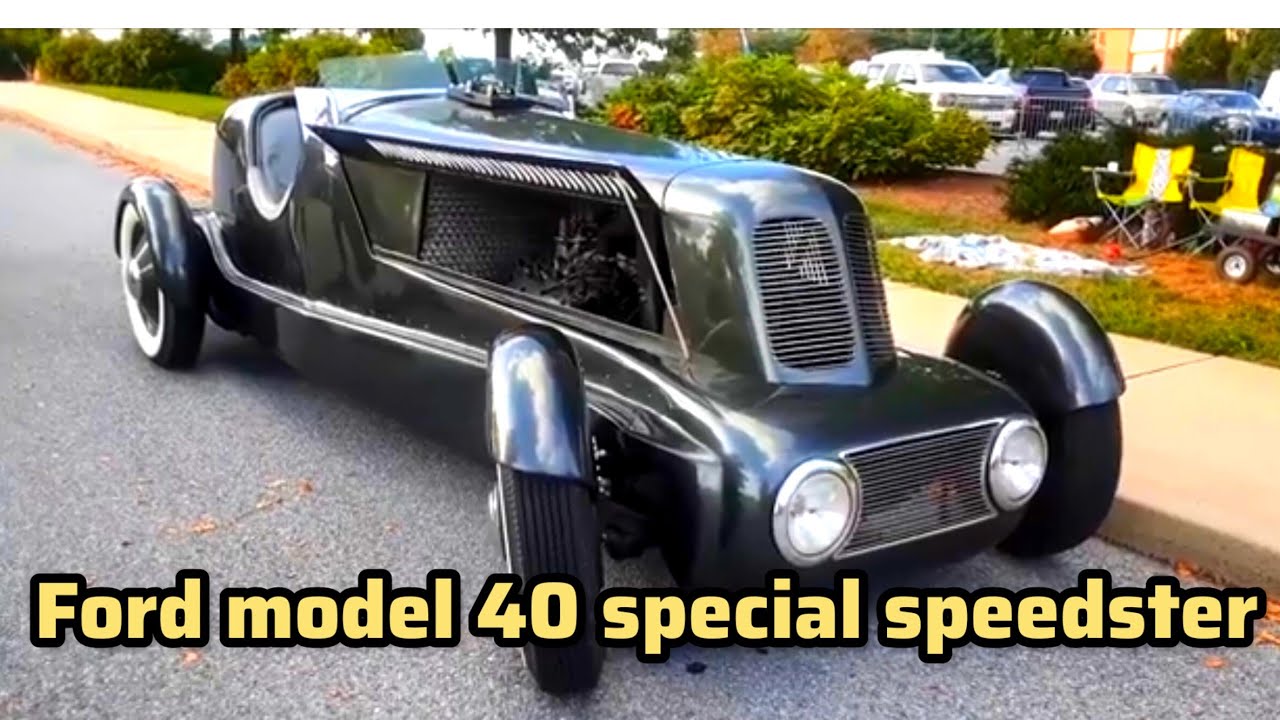 FORD- Concept Car; Edsel Ford model 40 special speedster- un prototipo ...