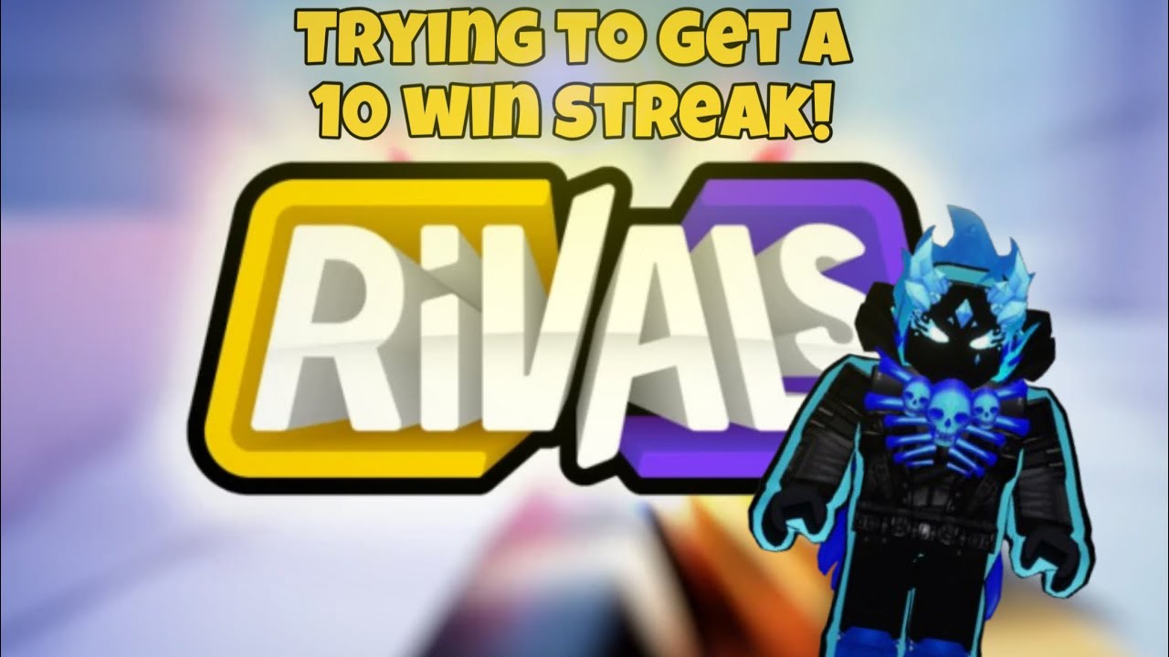 TRYING TO GET A 10 WIN STREAK IN ROBLOX RIVALS! - YouTube