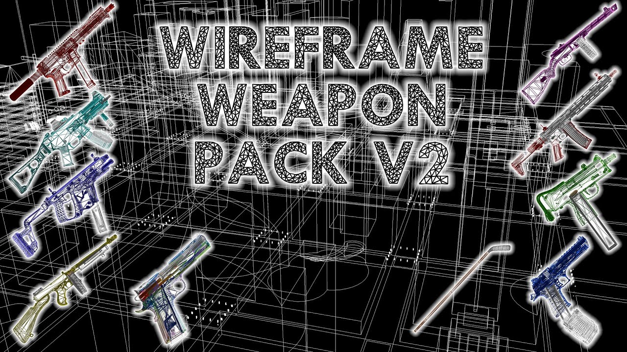 WIREFRAME V2 | FIVEM WEAPON PACK | SWERV DESIGNS - YouTube