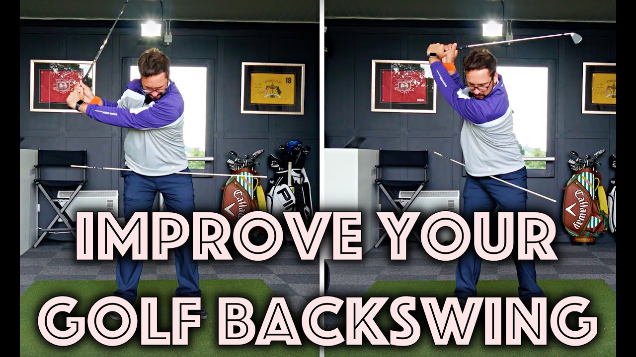 Improve Your Golf Backswing Rotation - YouTube