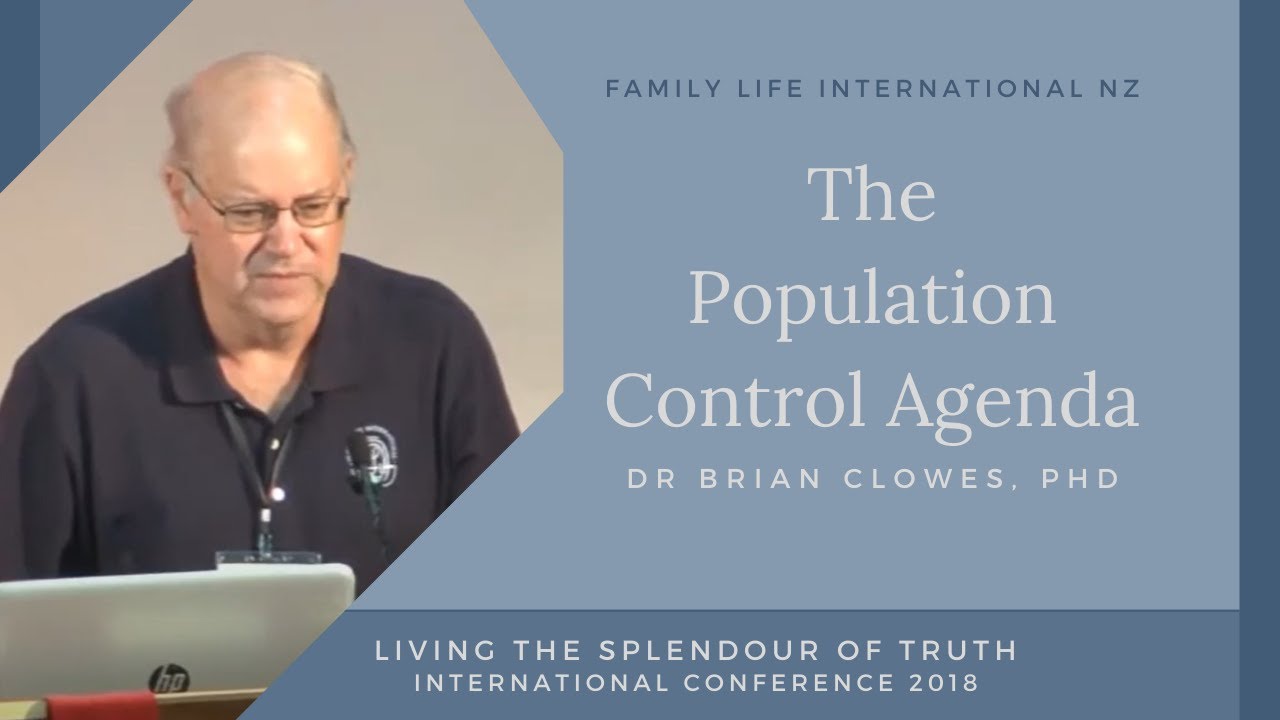 The Population Control Agenda | Dr. Brian Clowes, PhD - YouTube