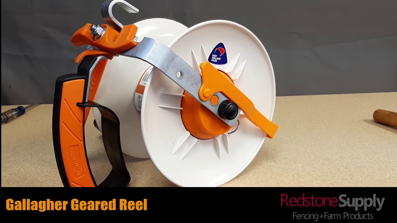 Gallagher Medium Geared Reel: Product #G61150 - YouTube