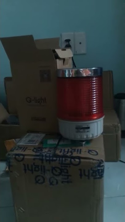 Đèn báo không TC05 S125SOL Đèn cảnh báo năng lượng mặt trời QL S125SOL - YouTube