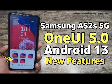 Samsung A52s 5G : OneUI 5.0 Android 13 New Features | Full Review | 54 ...