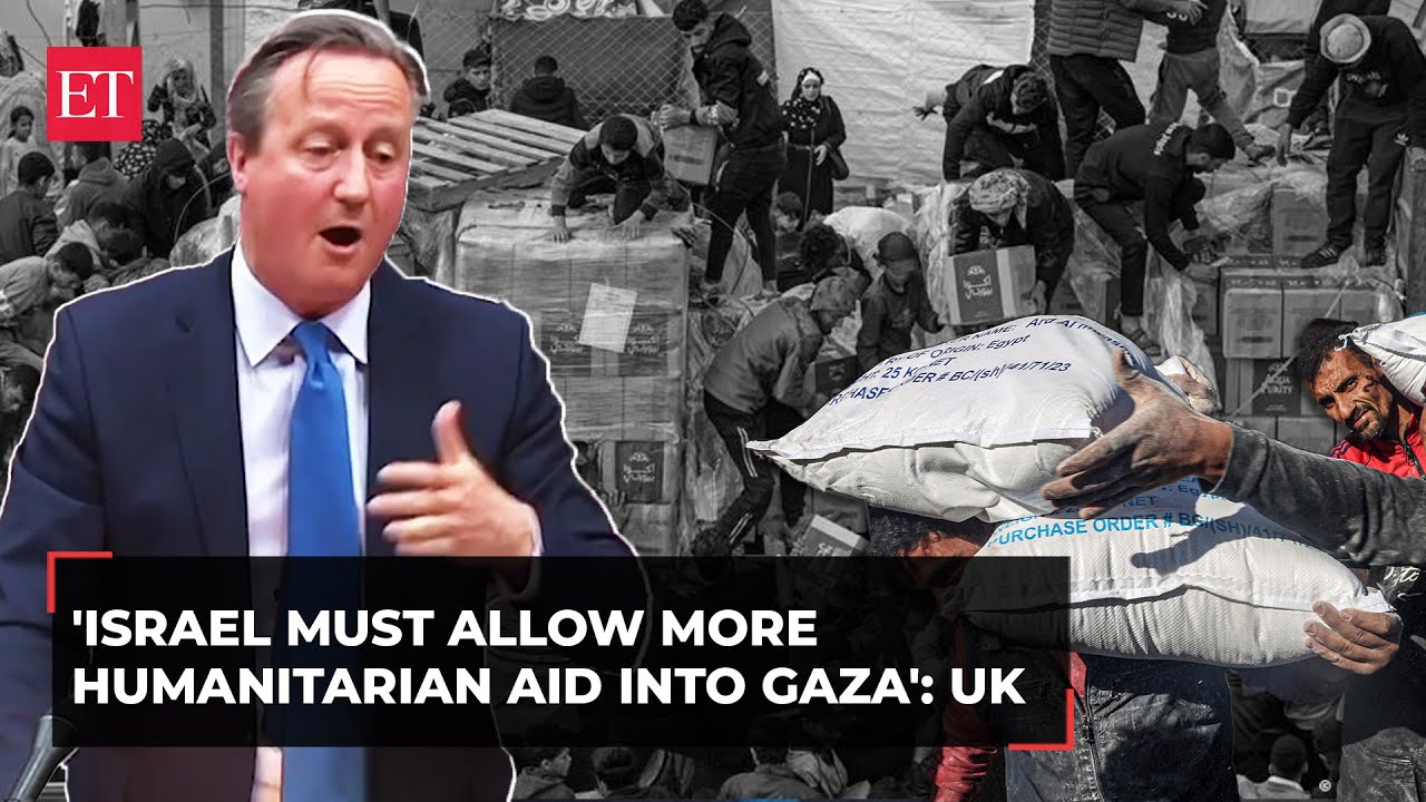 UK warns Israel over Gaza aid as patience runs 'thin': David Cameron ...