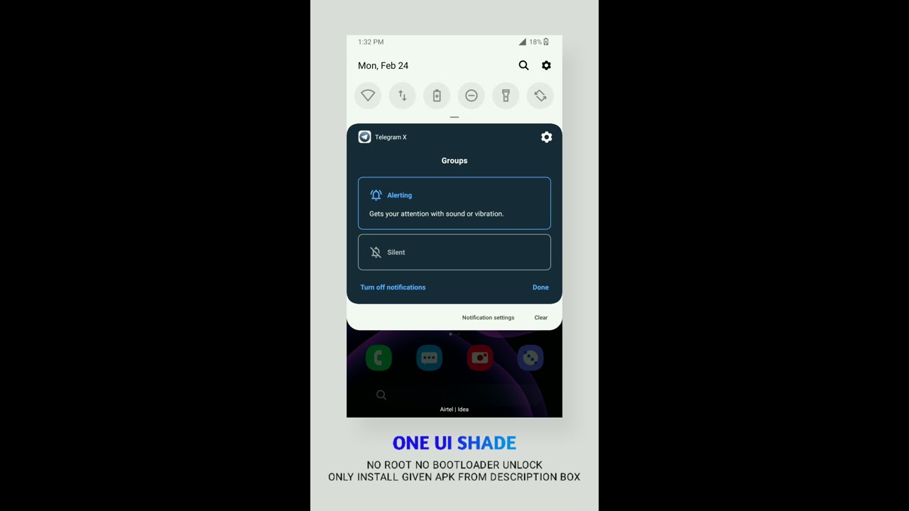 One ui status bar on any Android - No root - YouTube
