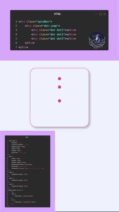 Jumping Dots Reloaded Linear Spinner Animation With Html And Css Css Html Js Newsong Song