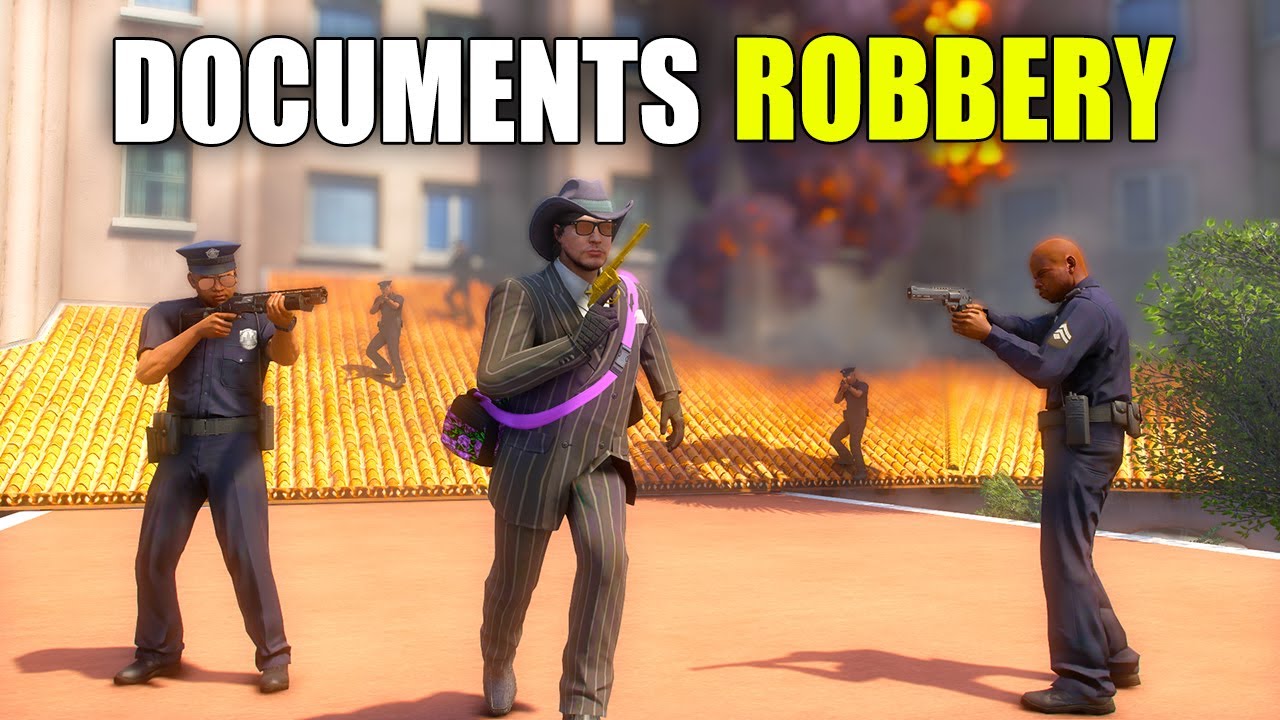 DOCUMENTS ROBBERY FROM BIG MANSION - YouTube