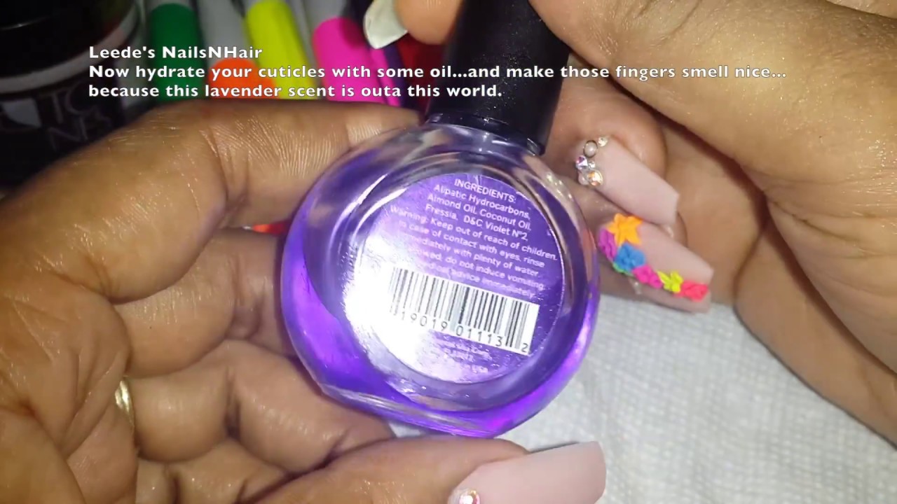 Life in Colour - Acrylic Nail Tutorial - YouTube