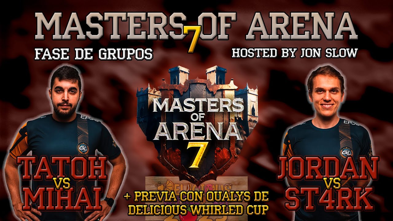 DEBUT DE TATOH Y JORDAN EN VIVO!! - Masters of Arena 7 + Delicious ...