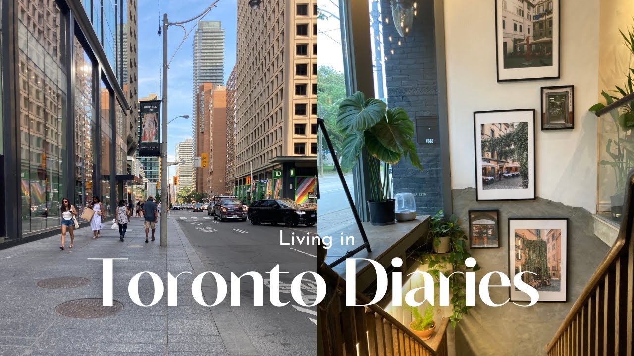 Living in Toronto Diaries| Breakfast with friends, cafes and gelato ...