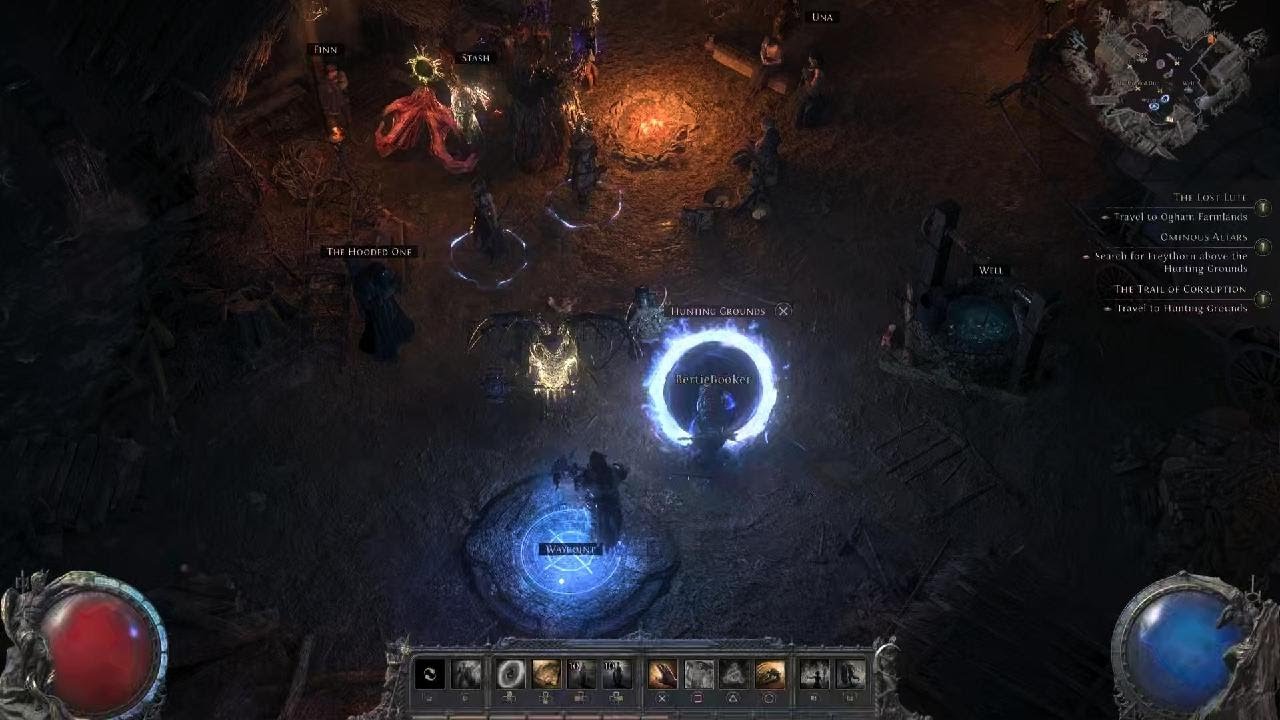 Path of Exile 2 Beta The Crowbell Boss Fight - YouTube
