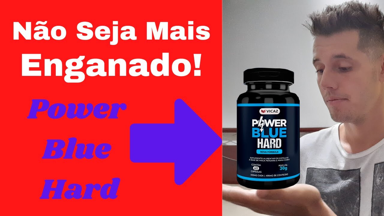 Power Blue Hard Onde Comprar? Power Blue Hard Como Tomar?Power Blue ...