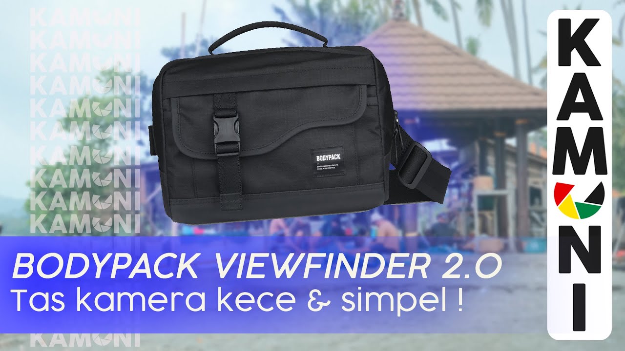 Review tas kamera SIMPEL & KEREN! BODYPACK VIEWFINDER 2.0 #KAMUNI 20 ...